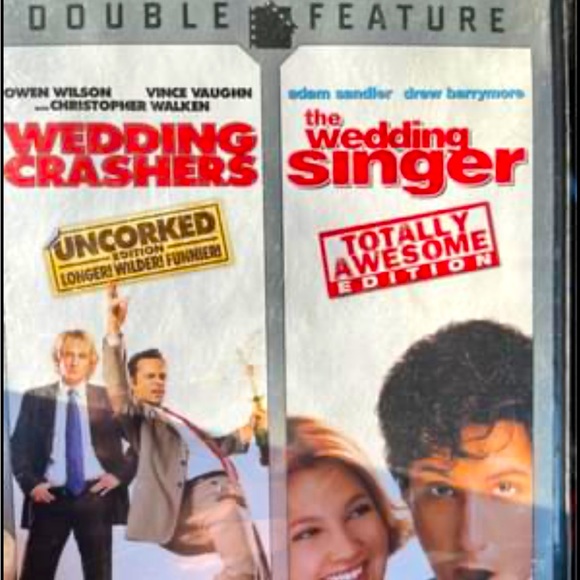 Media | Double Feature Dvd Wedding Crashers The Wedding Singer Movies ...